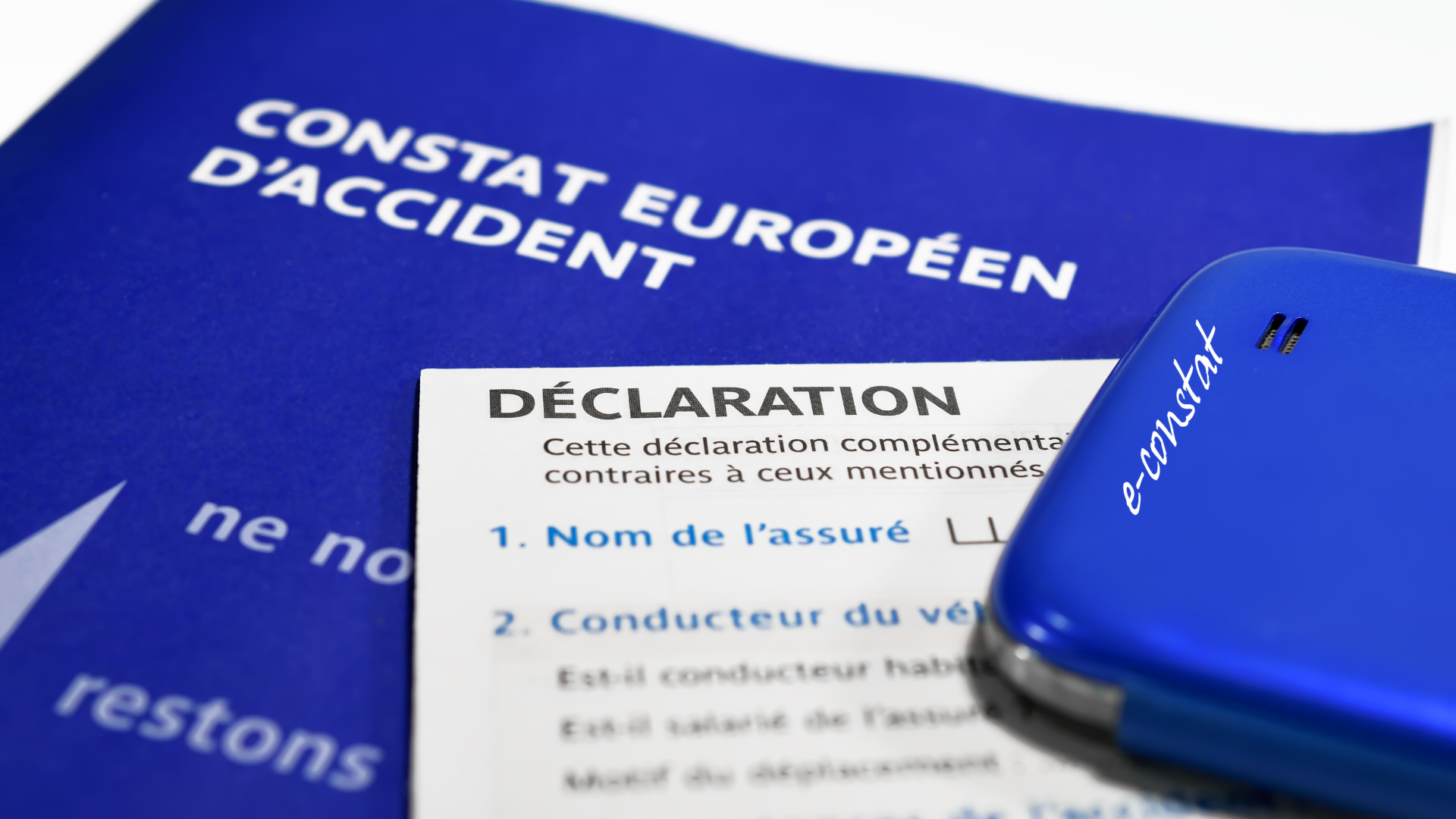 E-Constat amiable : déclarer un accident rapidement et simplement